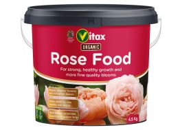 Vitax Organic Rose Food 4.5KG Tub